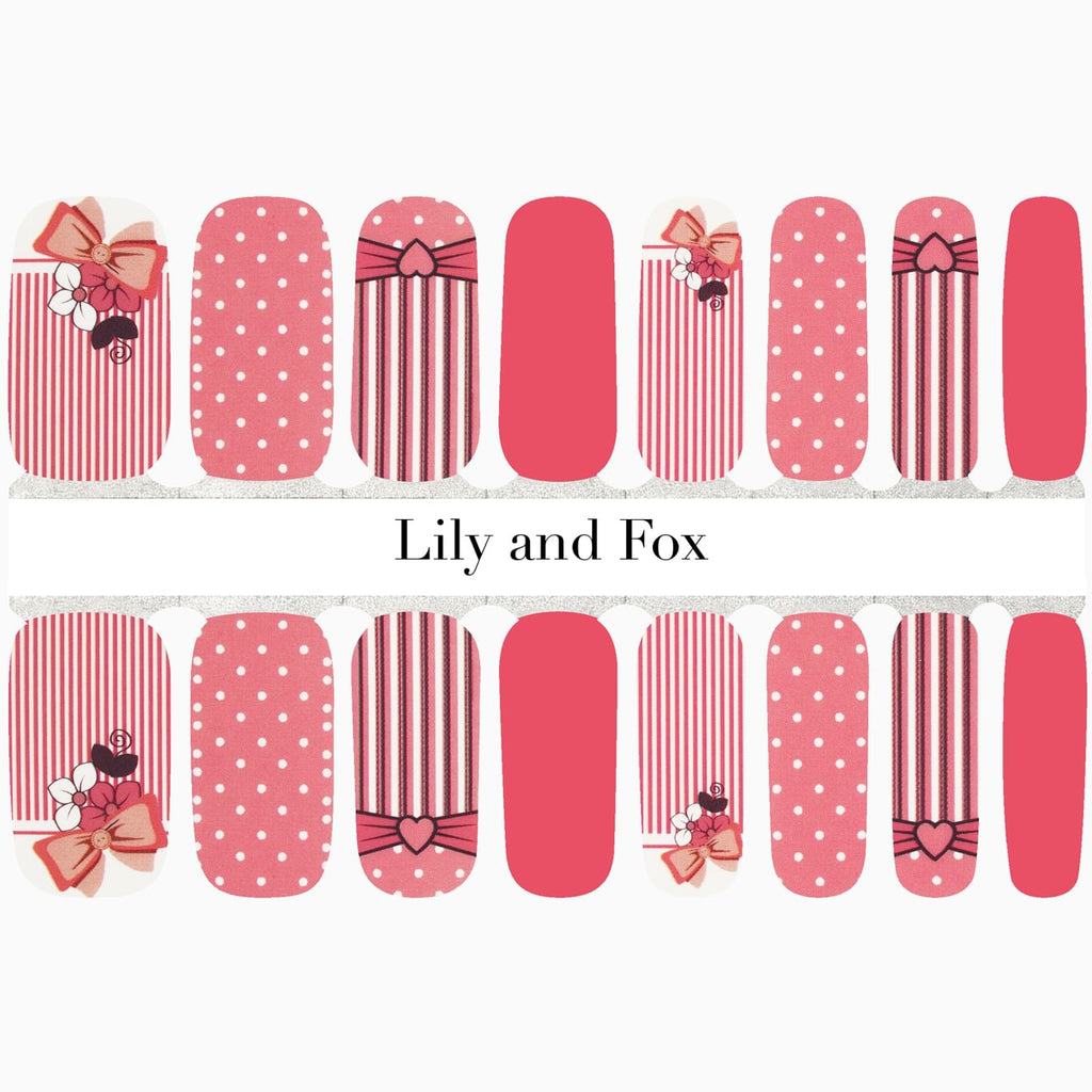 Blooms & Bows Nail Wraps Online Shop - Lily and Fox - Lily & Fox
